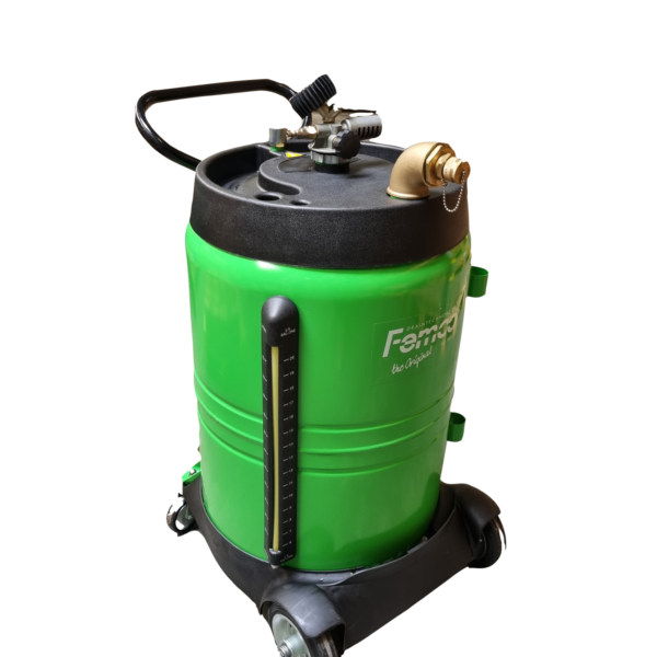 Double click drainer LB angled 45° with hose 50" (130cm) 840009 - Femco